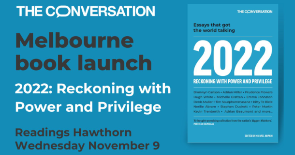 Melbourne Connect | The Conversation: 2022 Year Book Discussion